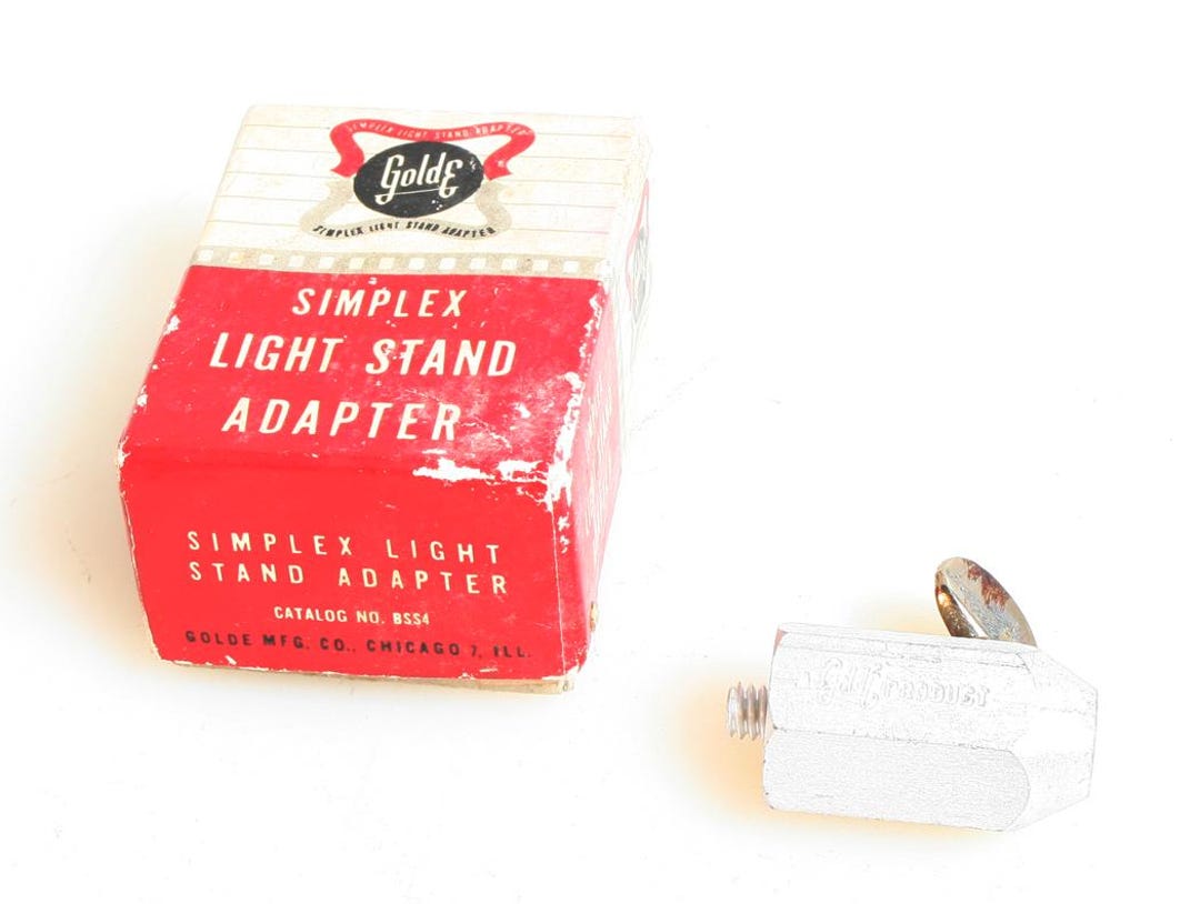 Simplex Light Stand Adapter - Etsy