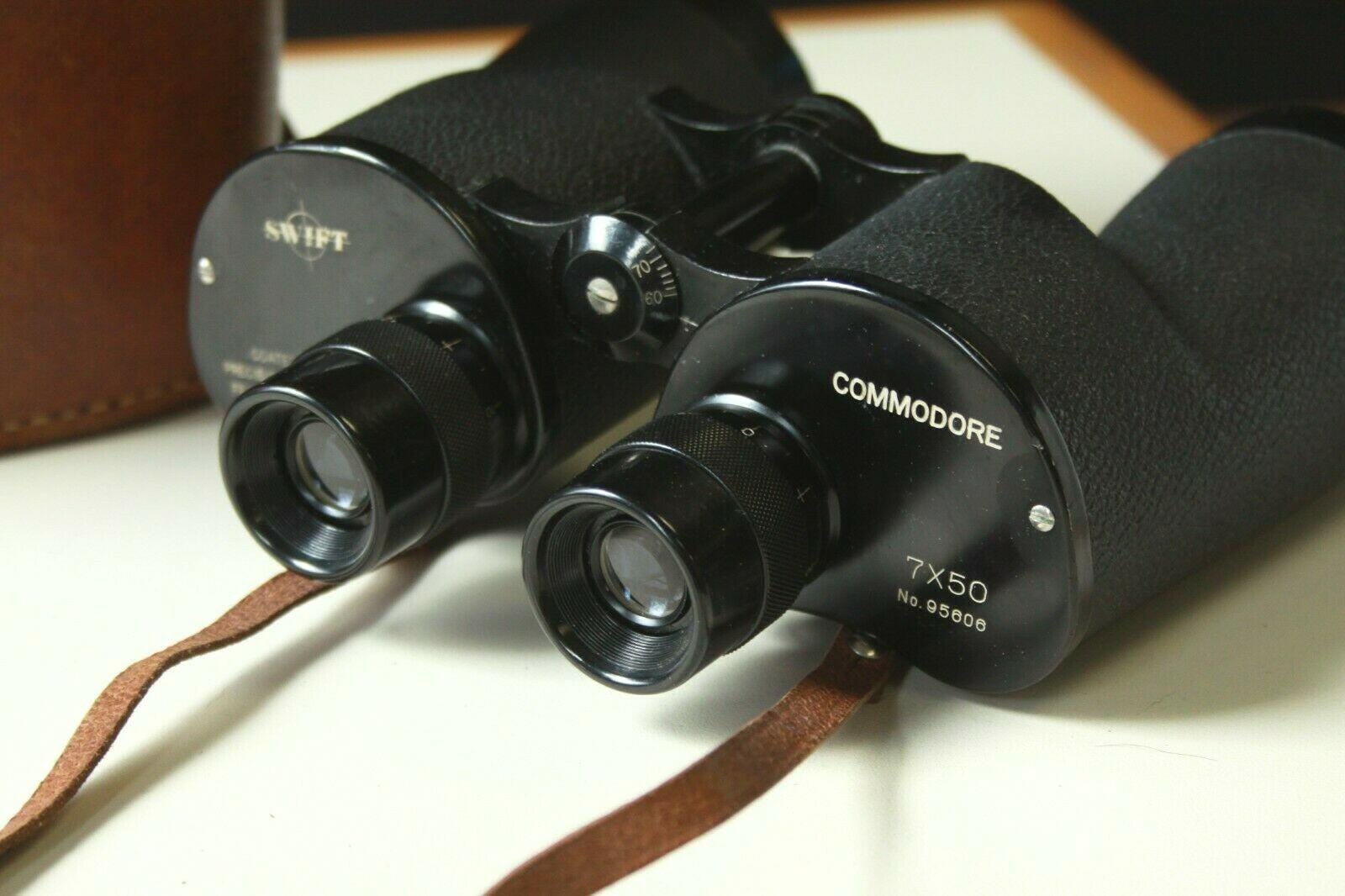 Swift Commodore 7x50 Binoculars With Case - Etsy