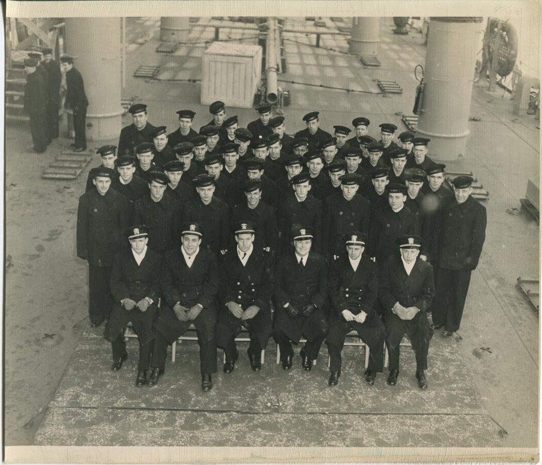 U.s. Navy Combat Crew (w/african American Sailor) Uss Lst-294 - Etsy