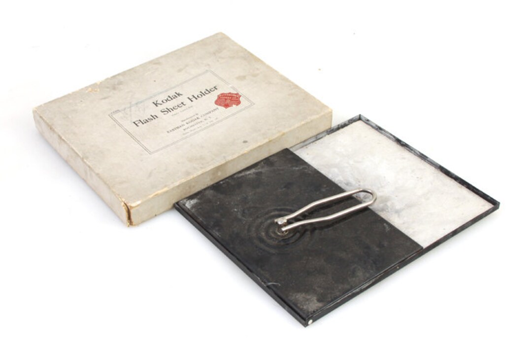 Vintage Flash Camera Sheet Holder With Box Rare - Etsy