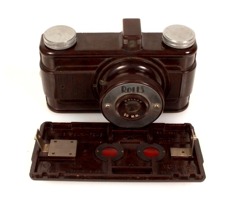 Vintage Rolls Art Deco Bakelite Film Camera - Collectible Display Piece ...