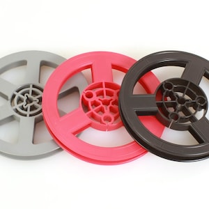 Movie Reel Multi Colors Red/gray/black Set of 3 - Etsy