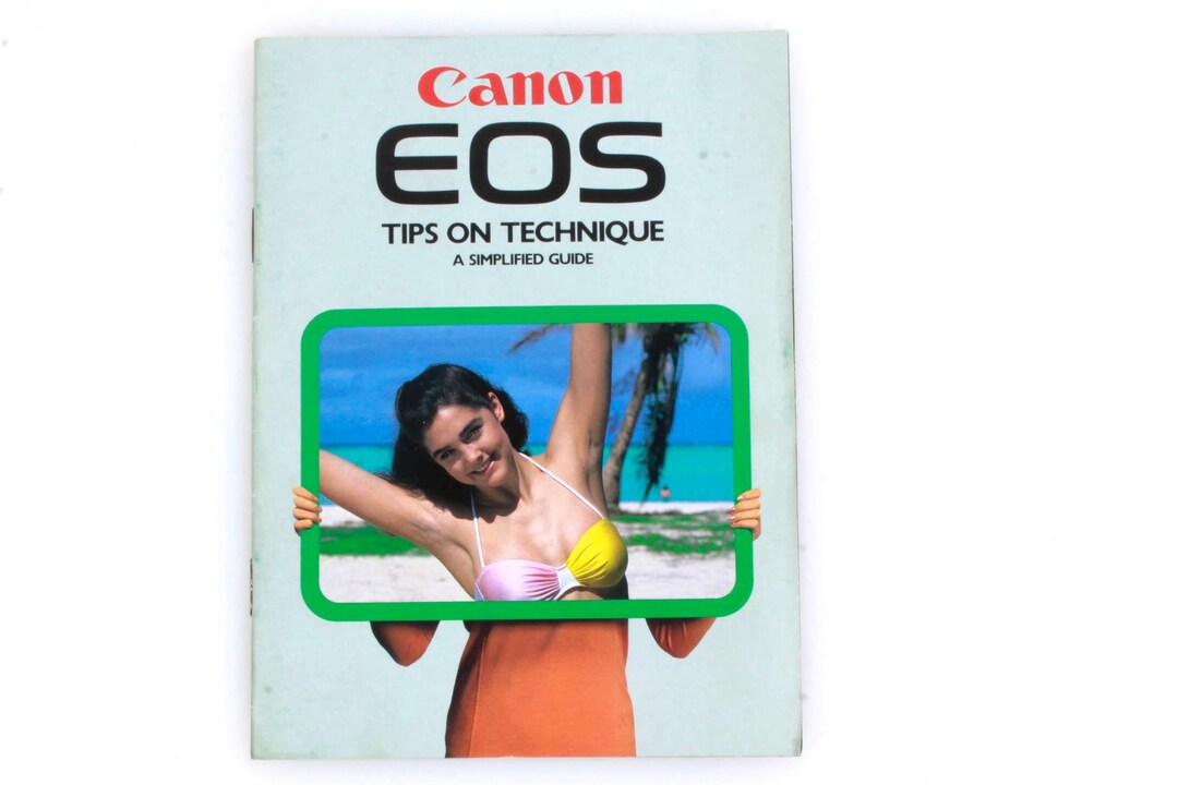 Canon EOS "tips on Technique" Guide Booklet - Etsy