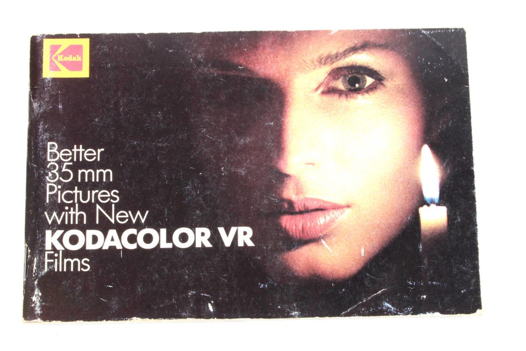 Kodacolor VR Film Booklet - Etsy