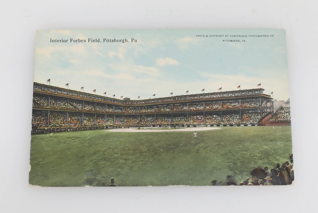 Interior Forbes Field, Pittsburgh, Vintage Postcard - Etsy