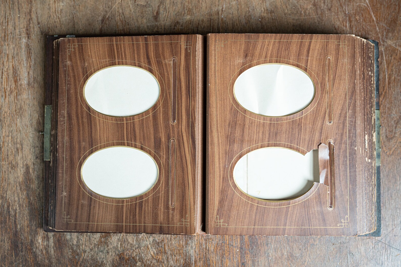 Antique Wooden Photo Album - Circa 1860s - Etsy