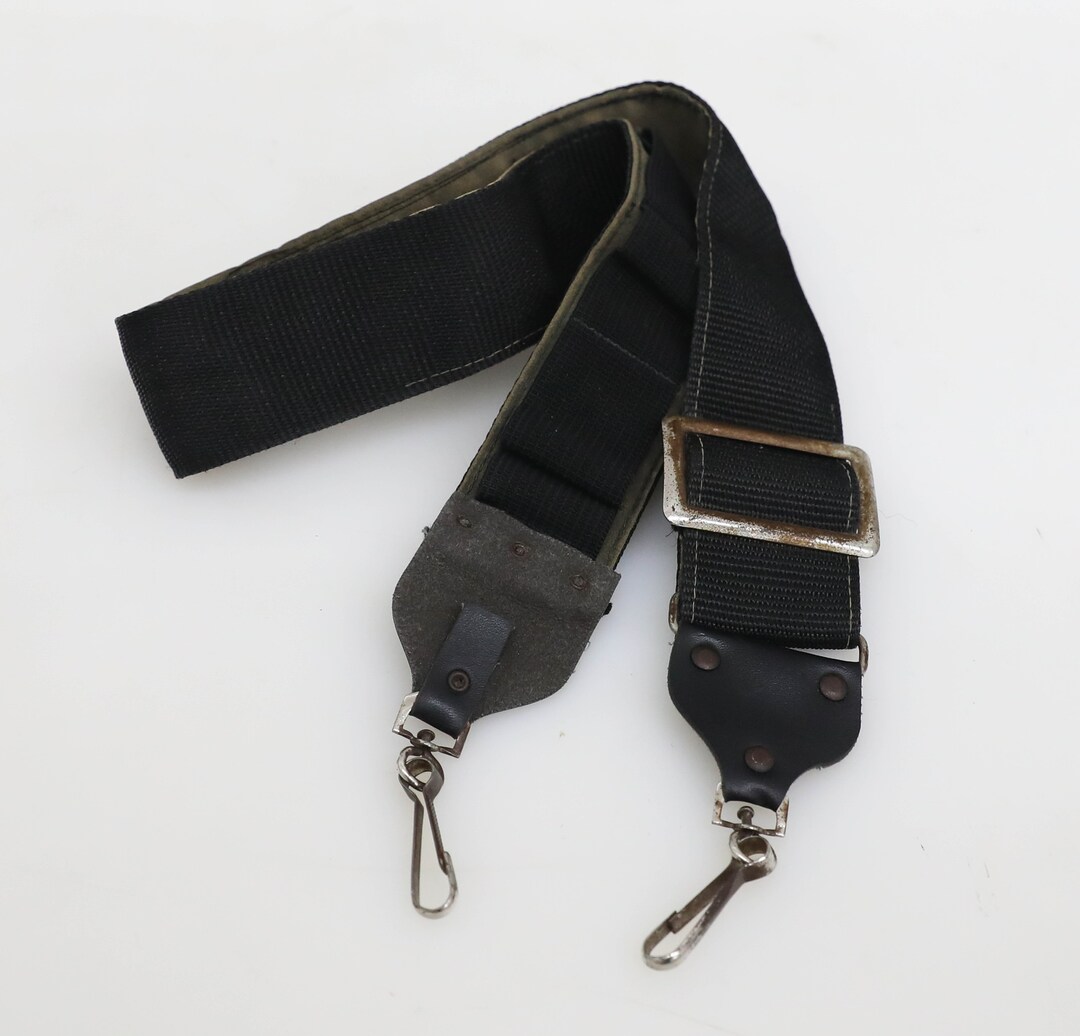 Vintage 1960s Black Heavy Duty Camera Strap - Etsy