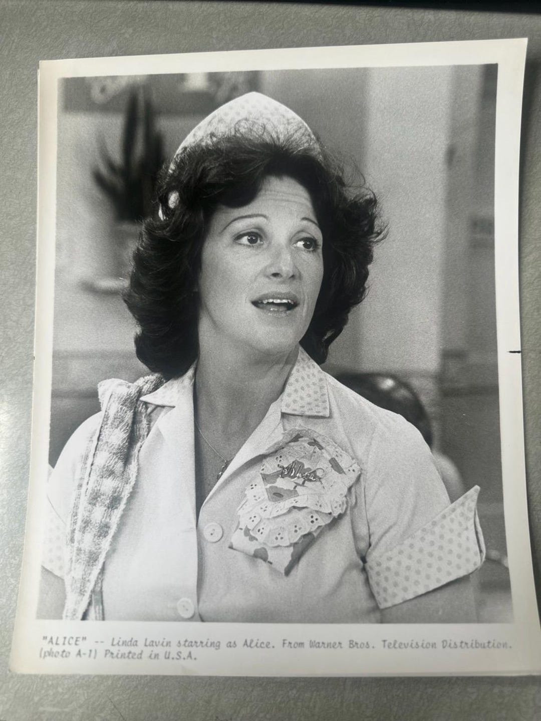 1980's TV Show Photo Artifact From Warner Bros. "alice" Official Press ...