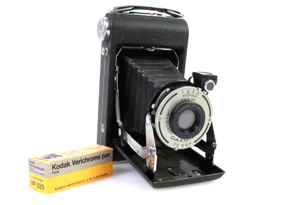 Kodak Vigilant Junior 620 Camera With Exp Film, WORKING - Etsy