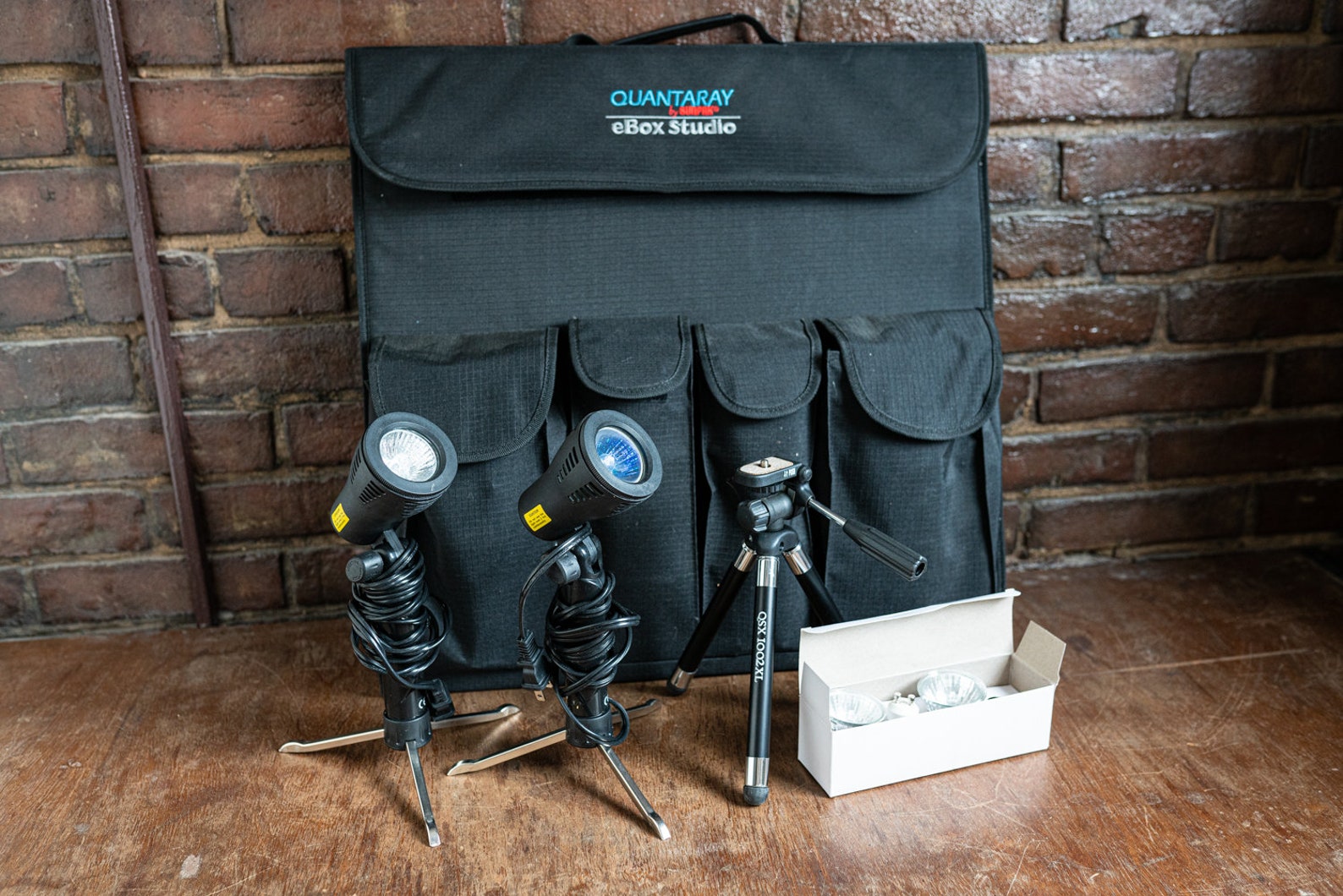 Quantaray by Sunpak Ebox Studio Light Box for Small Items W/ Lights and ...