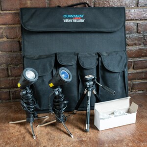 Quantaray by Sunpak Ebox Studio Light Box for Small Items W/ Lights and ...