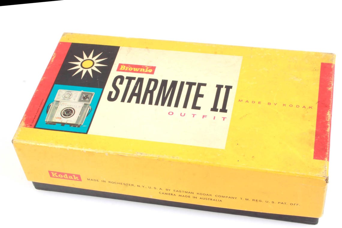 Brownie Starmite II Camera With Kodak 127 Film - Etsy