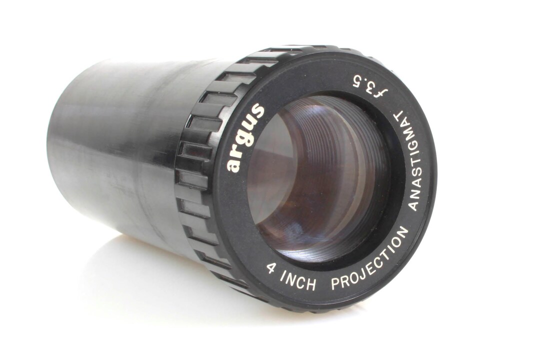 Argus 4 Inch Projector Anastigmat Lens F/3.5 - Etsy