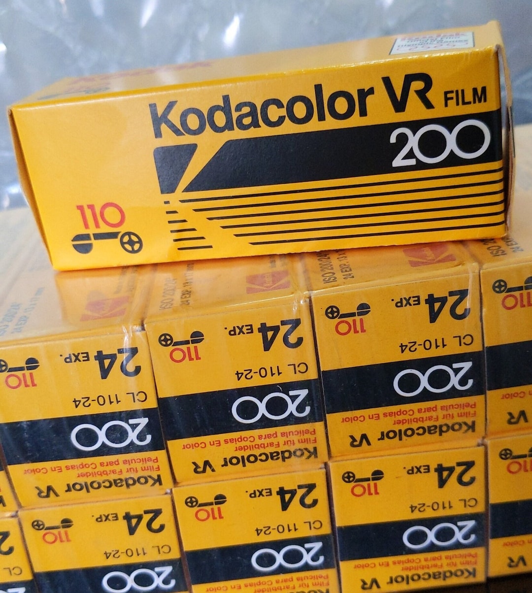 1 Roll of Expired Kodak 110 Kodacolor VR Film, ISO 200 Unopened Box - Etsy