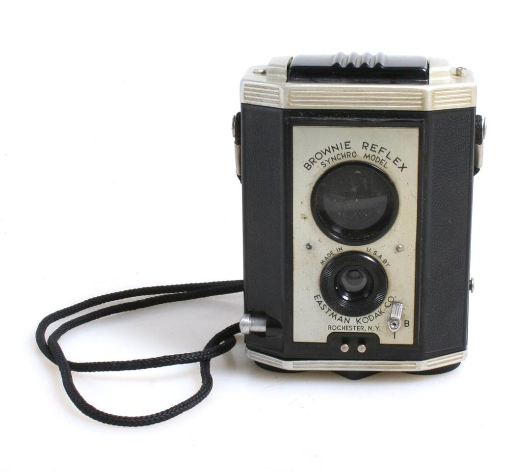 Kodak Art-deco TLR Camera With Original Strap - Etsy