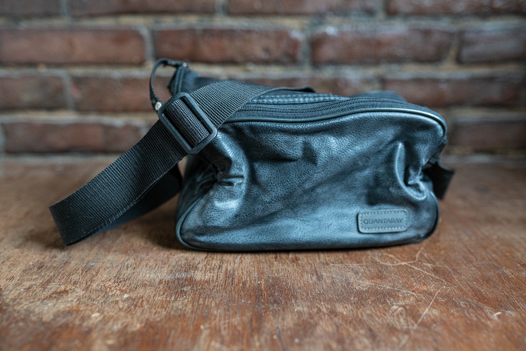 Vintage Black Quantaray Camera Bag - Etsy