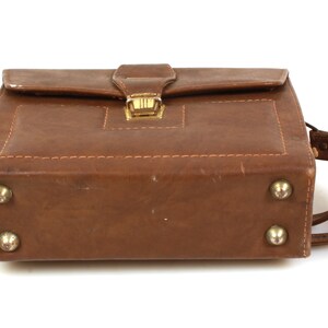 Vintage 1960s Brown Camera Bag - Etsy
