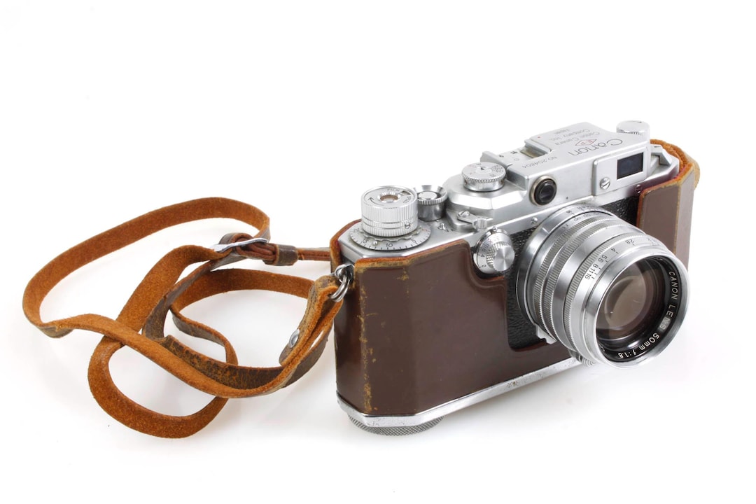 Canon Ep IIF 2F Rangefinder 35mm Film Camera W/ 50mm F/1.8 Lens TESTED ...