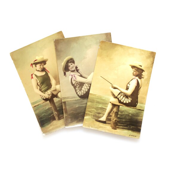 Early 1900s French Postcard