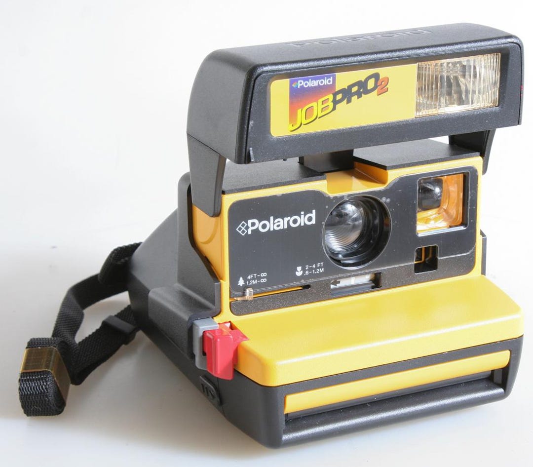 Polaroid 600 Job Pro Yellow - Etsy