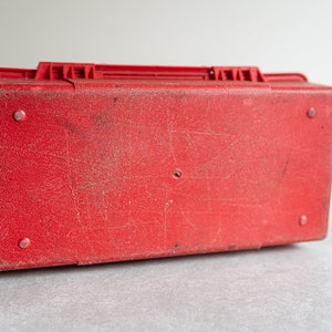 Vintage Red Tackle Box - Circa 1980s - Etsy
