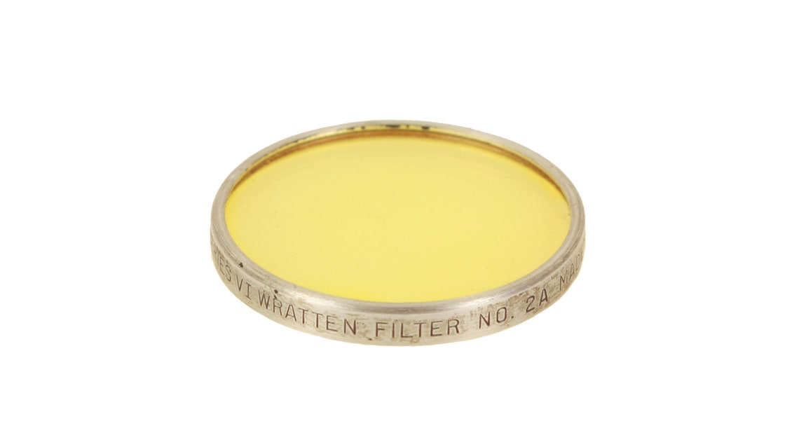 Kodak Series VI K2 and 2A Wratten Yellow Filter Set in - Etsy