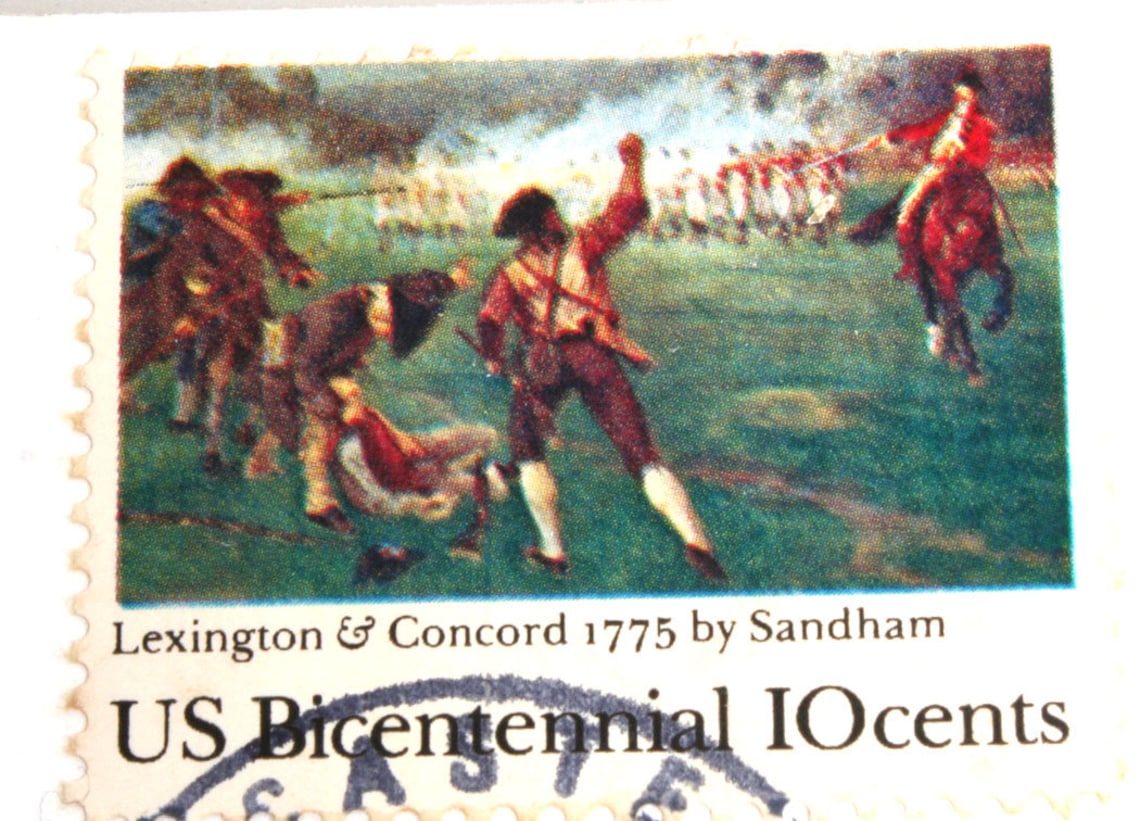 US Bicentennial Stamp 1975//Collectible Stamps//10 Cent Stamps | Etsy