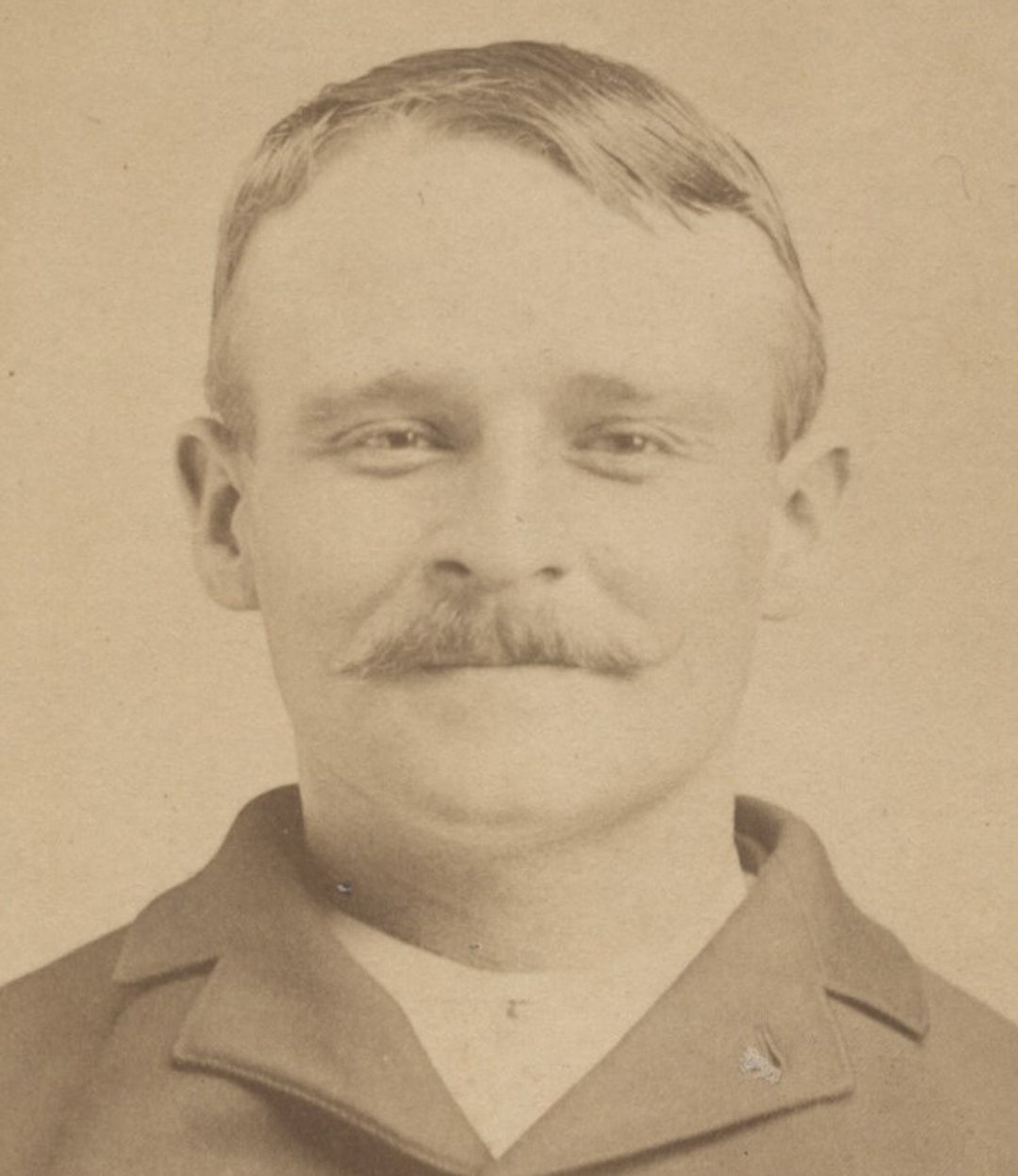 1896 Mugshot of Smiling Young Man Arrested for Pickpocketing - NYC, NY ...