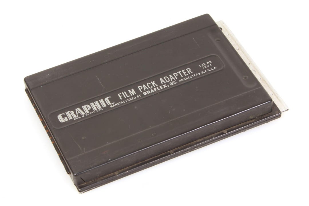 Graflex Graphic Film Pack Adapter W/ Tri Film Inside - Etsy