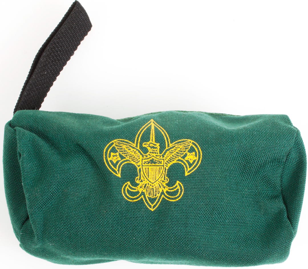 Boy Scout Green Bag - Etsy