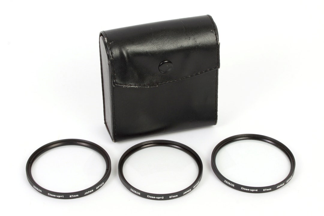 67mm Macro Close up Filter Set in Case - Etsy