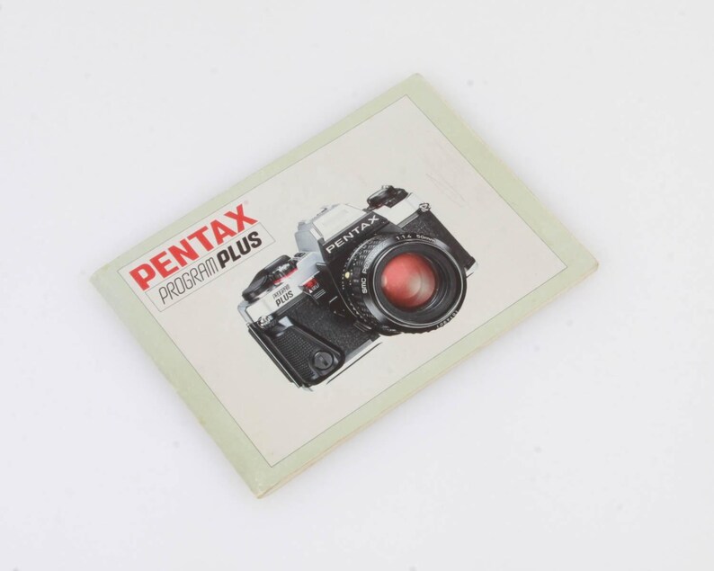 Pentax Program Plus Manual - Vintage 35mm Slr Guide, Film Camera ...