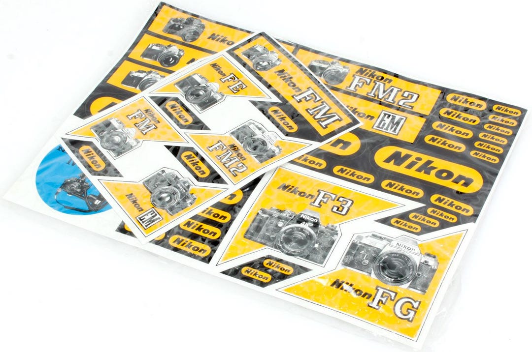 Nikon Sticker Page Vintage - Etsy