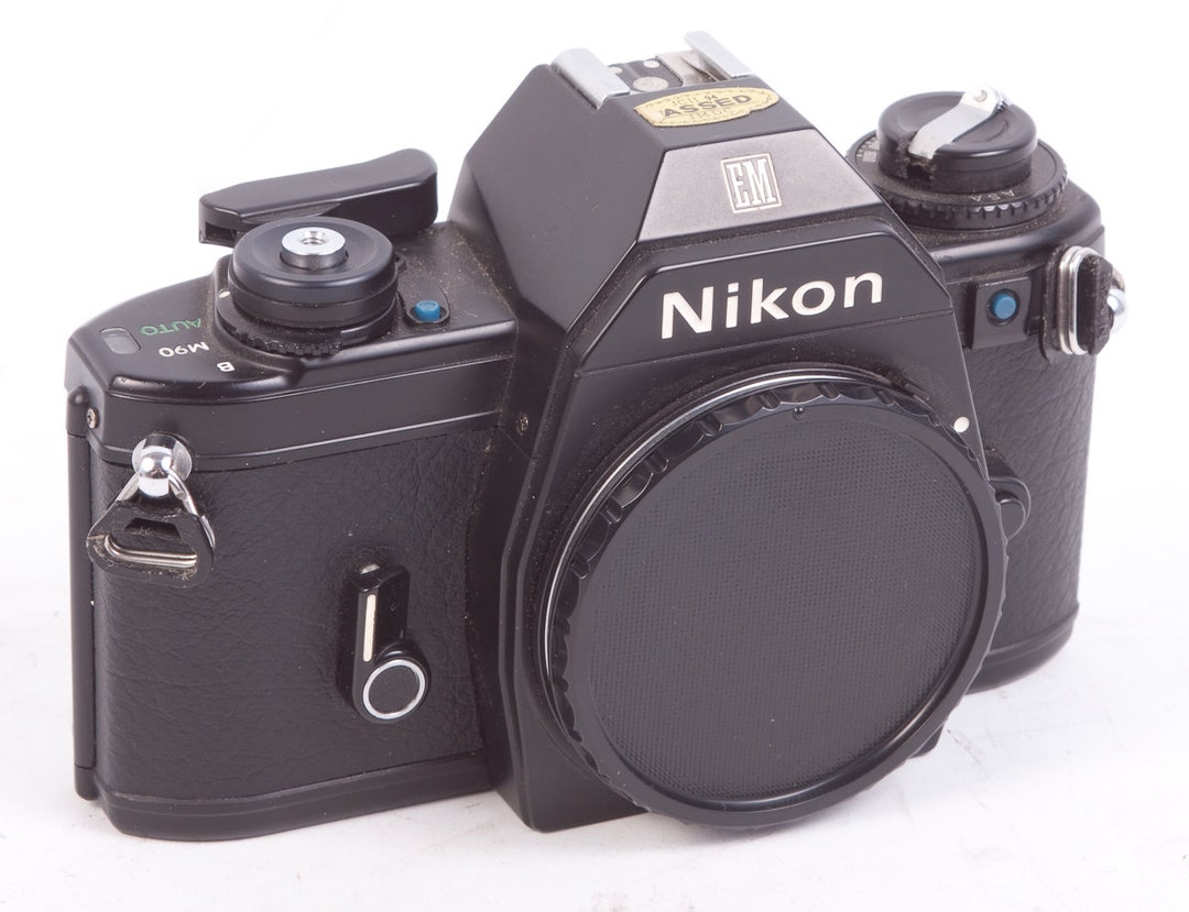 EM 35MM SLR Film Camera, New Battery and Body Cap, for Nikon - Etsy