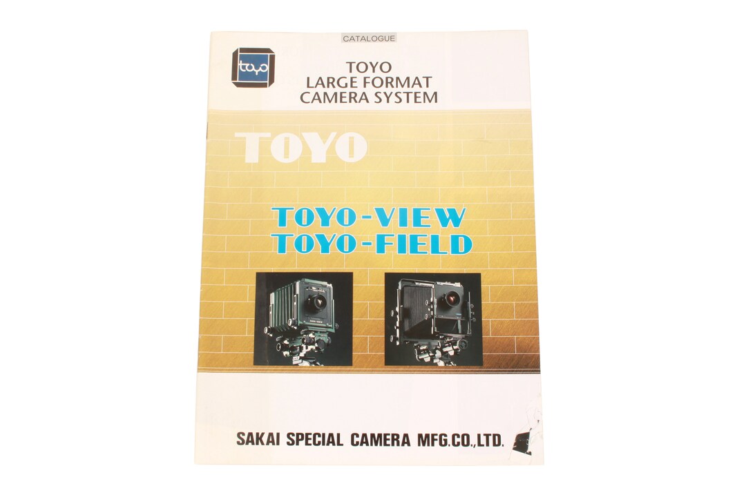 TOYO Large Format Camera System Brochure Catalogue - Etsy