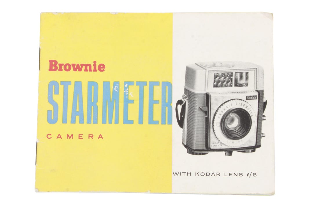 Kodak Brownie Starmeter Manual FAST N FREE - Etsy