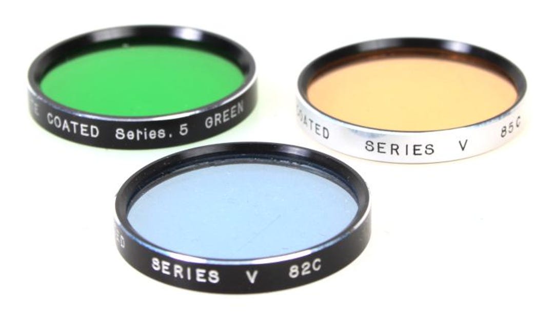 Spiralite Series 5 (V) Filters, Set of 3 - Green / 82C / 85C - Etsy