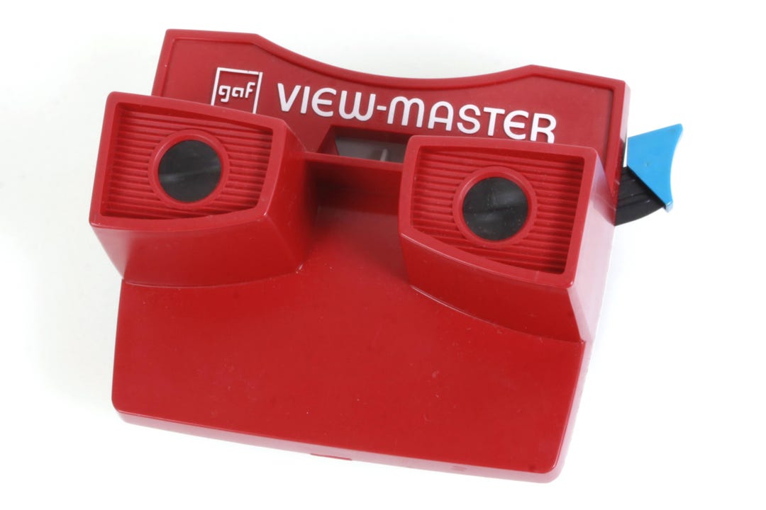 Retro Red Viewmaster - Etsy