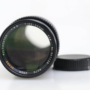 Vintage Sears 80-200mm F/4.0 Auto Zoom Lens With Macro for Canon AEI ...