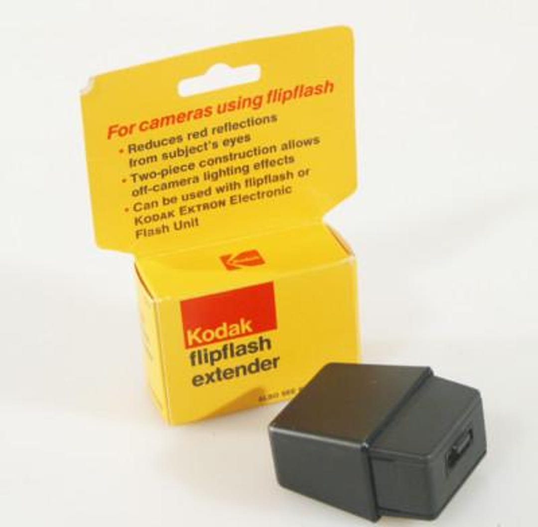 Vintage Kodak Flip Flash Extenders - Set of 5 in Original Box, Diffuse ...