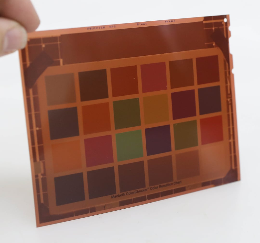 Macbeth Color Checker Rendition Chart 4x5 Color Negative - Etsy