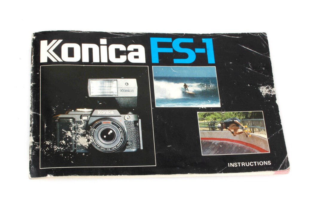 Konica FS-1 Camera Manual - Etsy