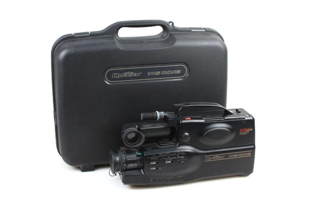 VHS Camcorder in Case for Prop or Display Only - Etsy