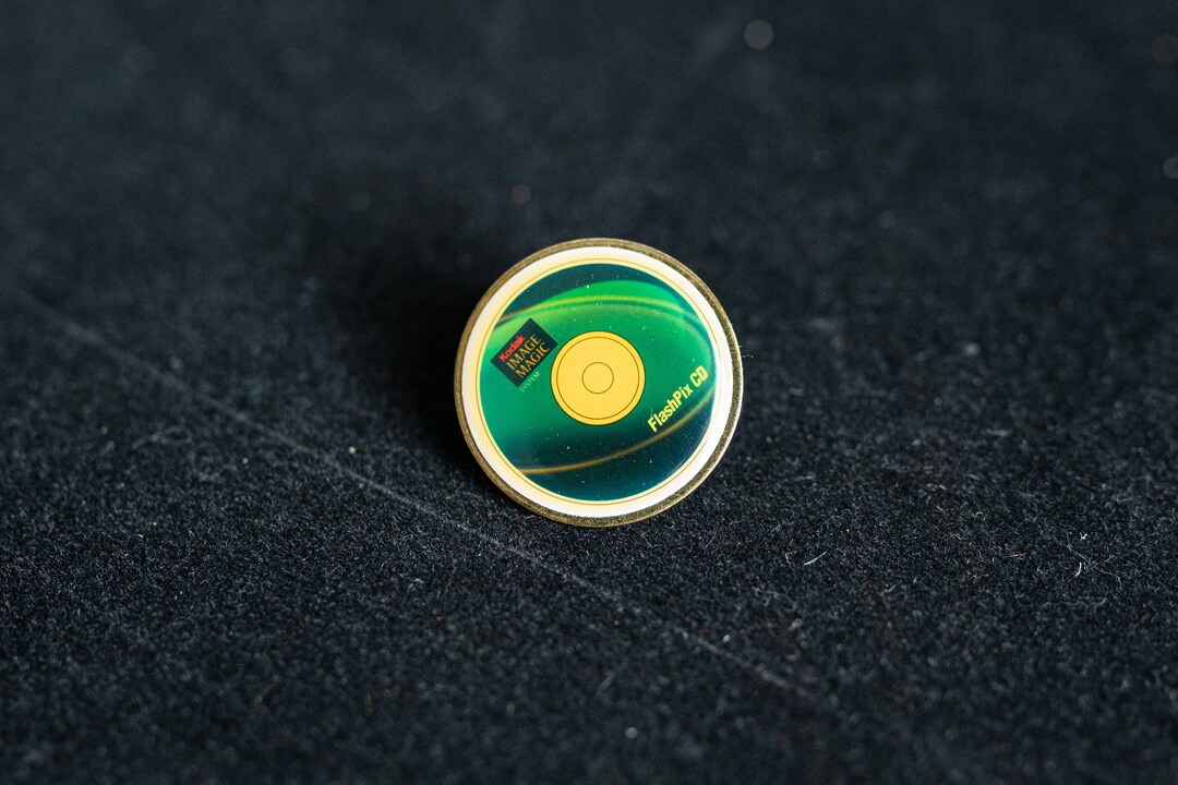 Kodak CD Pin - Flashpix CD - Etsy