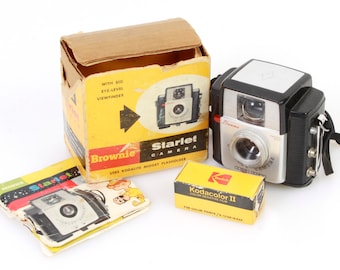 Serviced 1930s Green Kodak Brownie Junior Super Model Roll Film Box ...