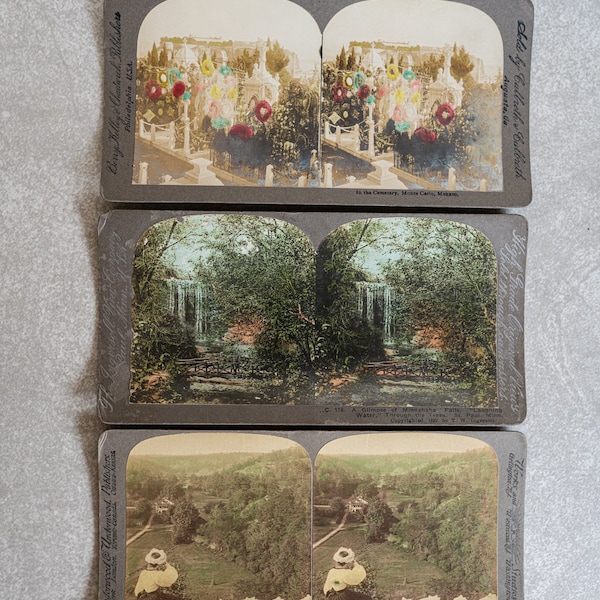 Stereoview Cards - Etsy