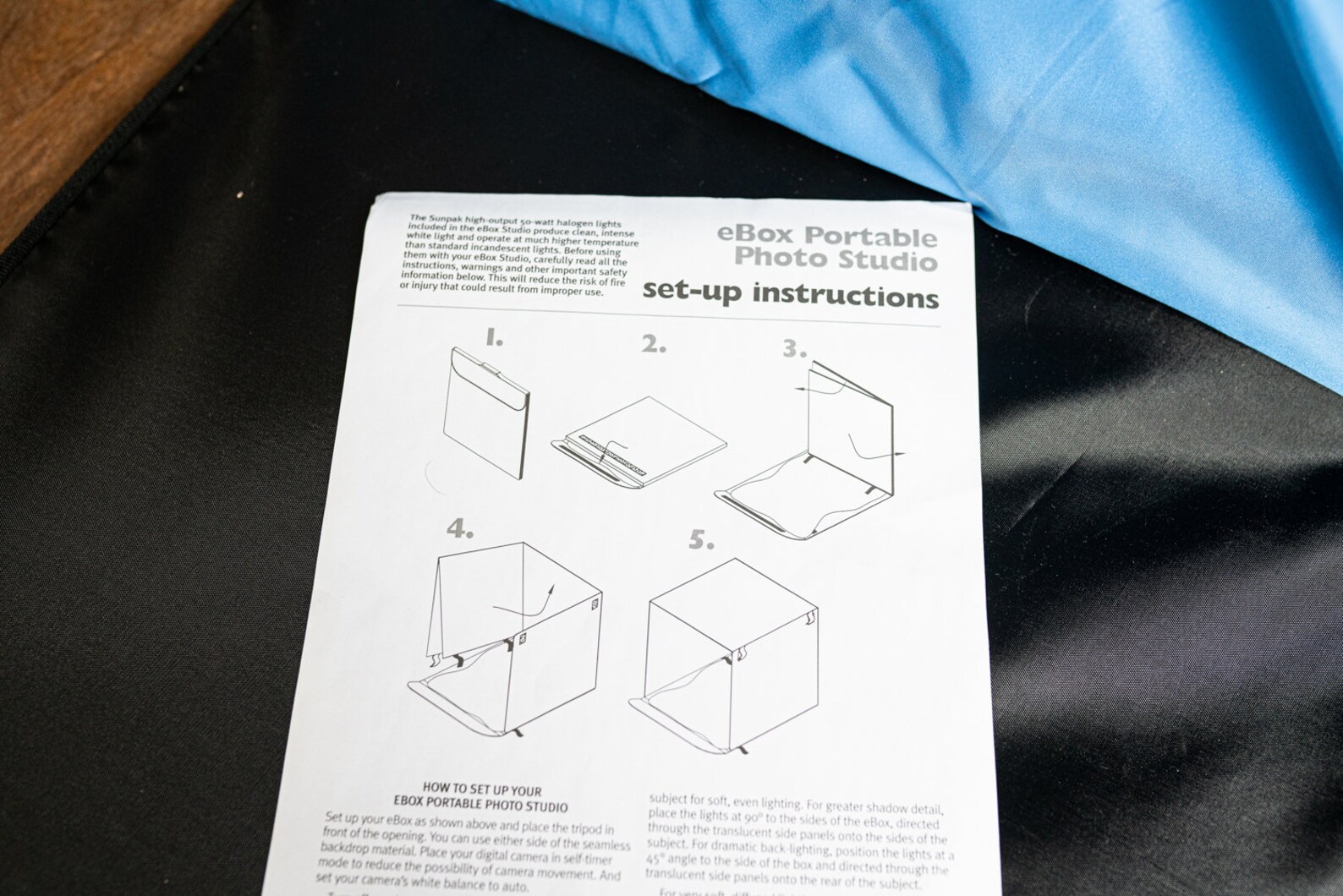 Quantaray by Sunpak Ebox Studio Light Box for Small Items W/ - Etsy