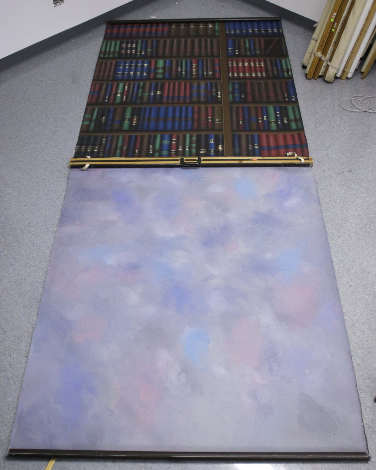 5ft X 6ft Photo Backdrop Shades of Blues Greys and | Etsy