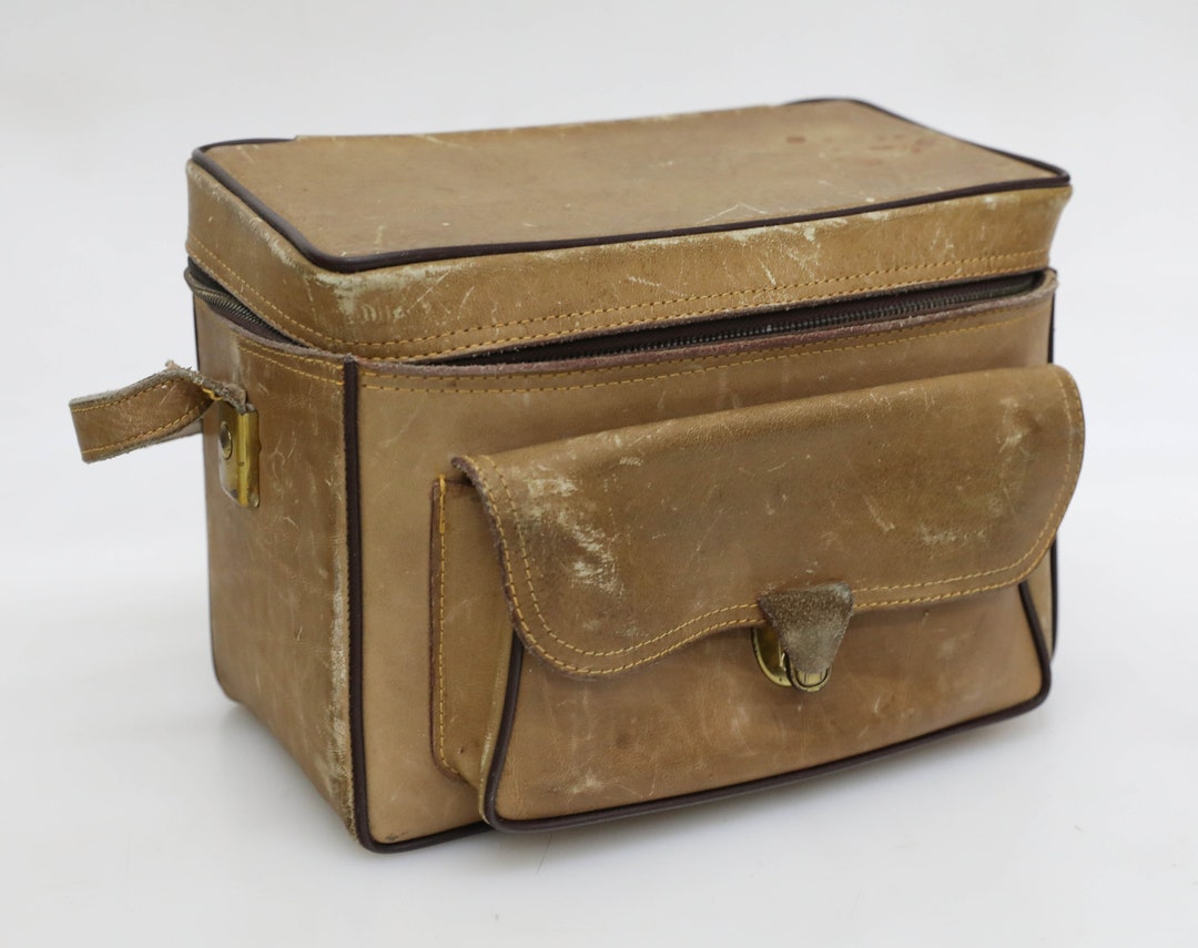 Vintage 1960s Leather Heavy Duty Camera Bag - the Sportsman 502 - Etsy