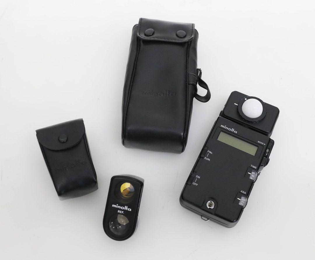 Minolta Auto Meter III Flash Meter With Viewfinder 10 Degree Reflector ...